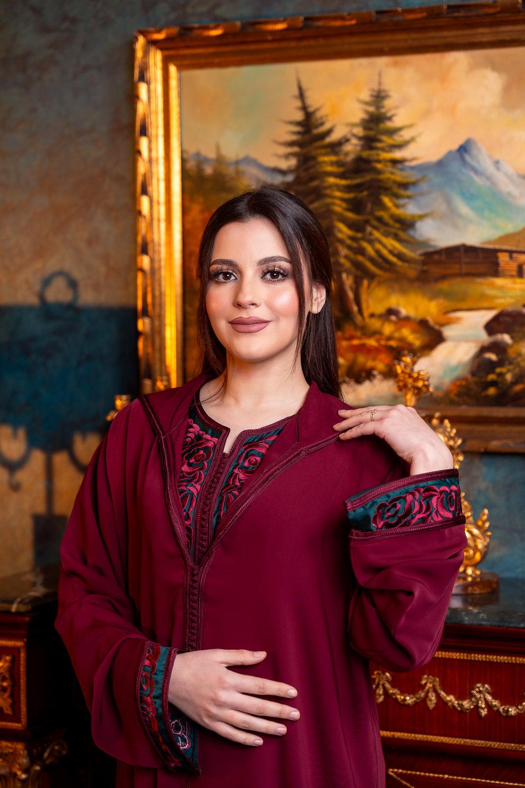 JAWHARA – Nouvelle Collection Jellaba Femme Élégante